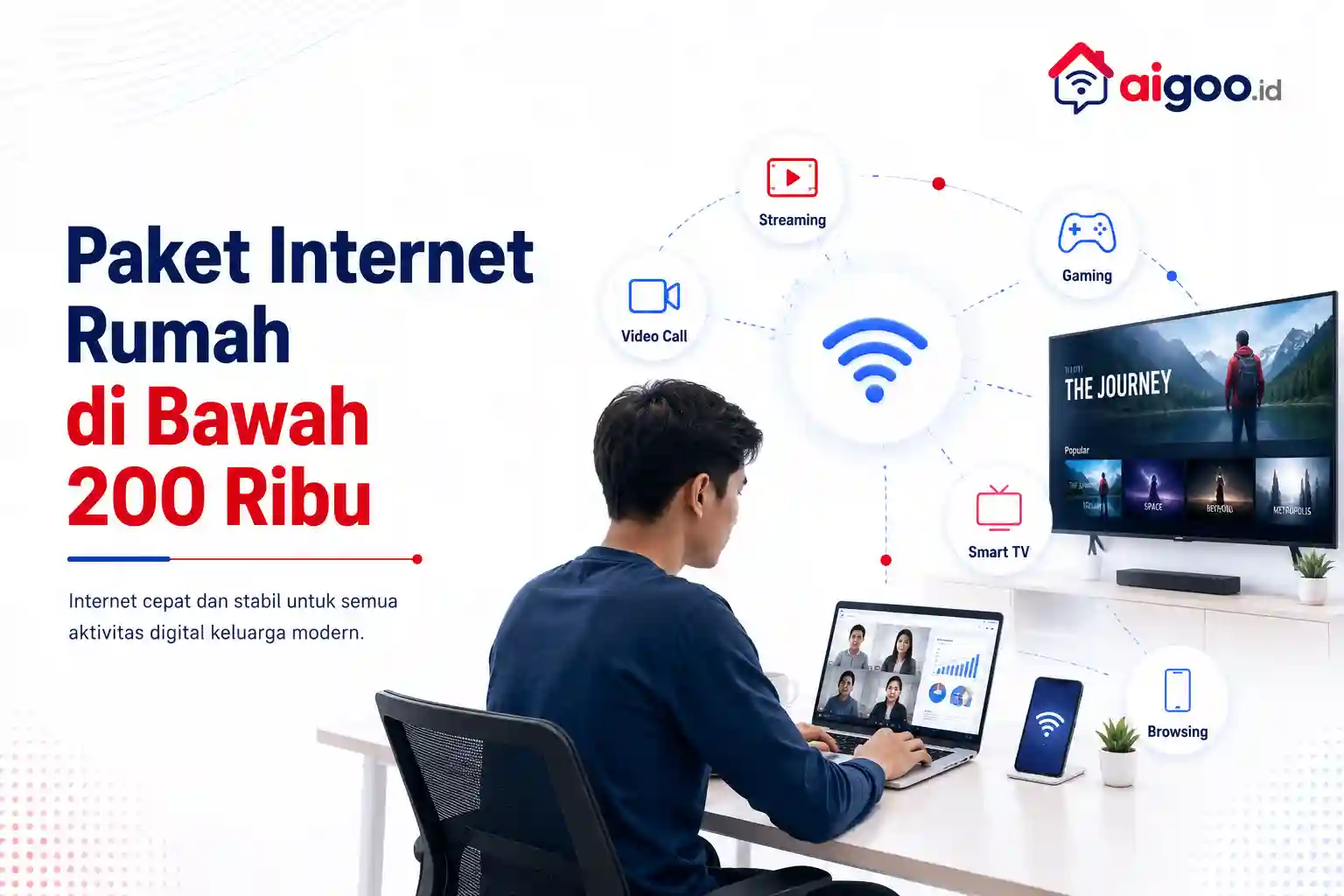 Paket Internet Rumah di Bawah 200 Ribu, Masih Worth It di 2026? | Aigoo